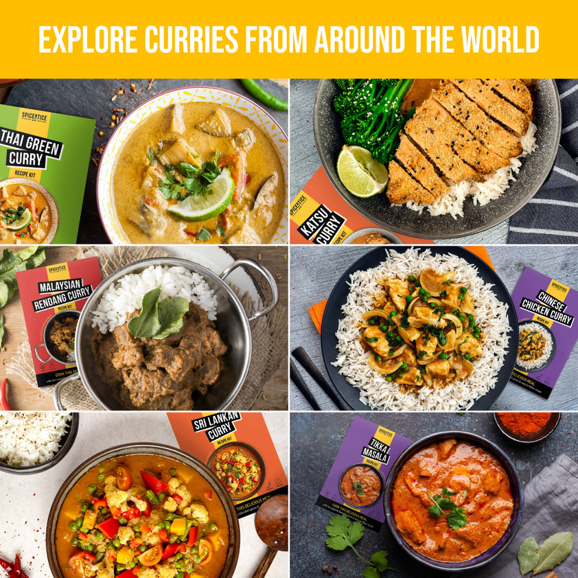Curries from around the World Gift Box – SPICENTICE LTD