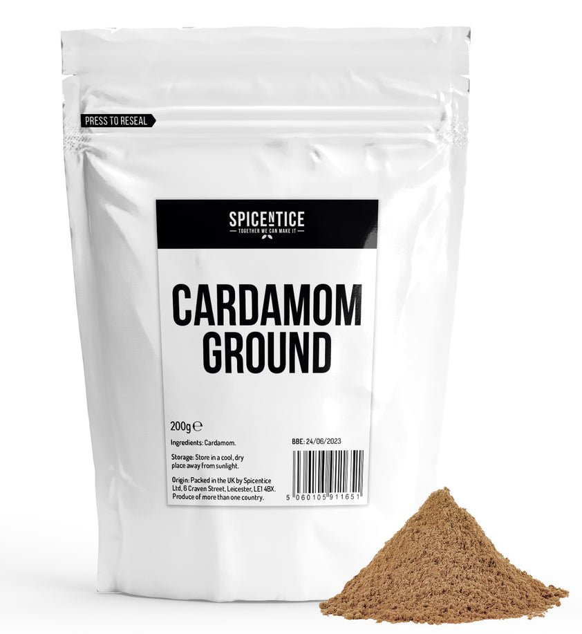Premium Cardamom Powder UK | 100g – 1kg Spices – SPICENTICE LTD