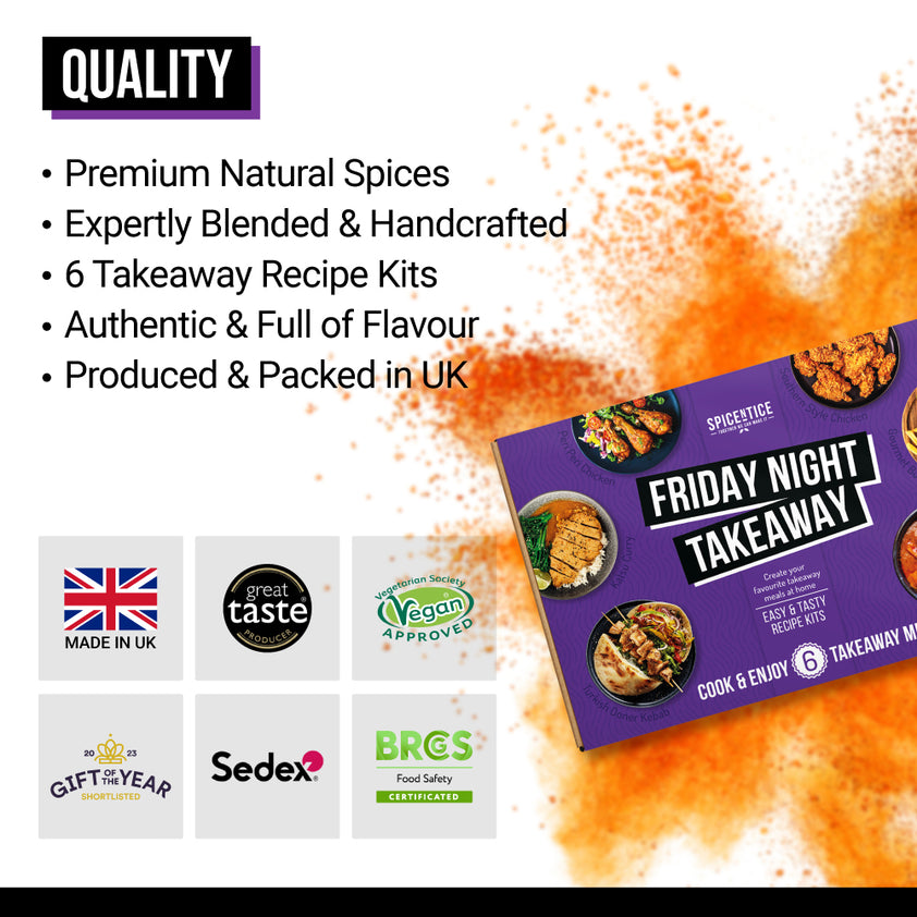 Friday Night Takeaway Gift Box – SPICENTICE LTD