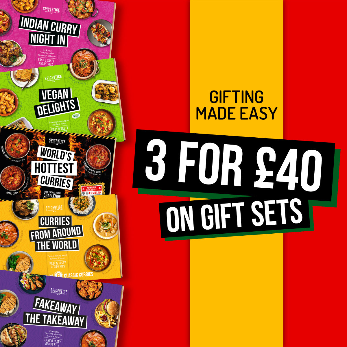 3 for £40 on gift sets| New Gift Set | Recipe Kits | Spicentice ...