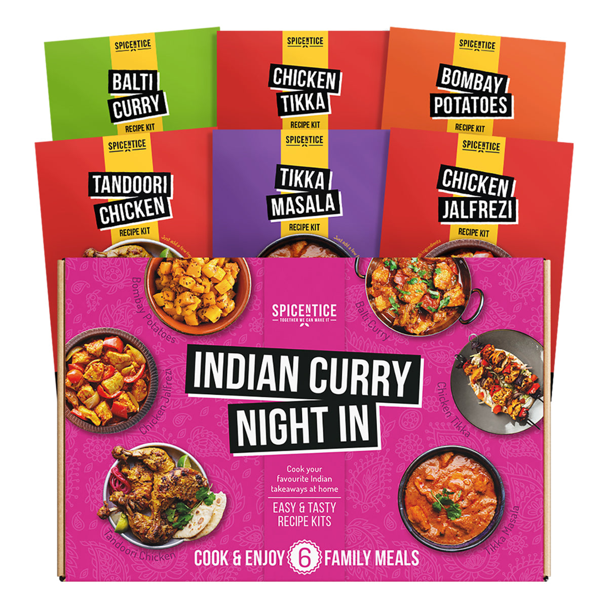 Indian Curry Night In | New Gift Set | Recipe Kits | Spicentice ...