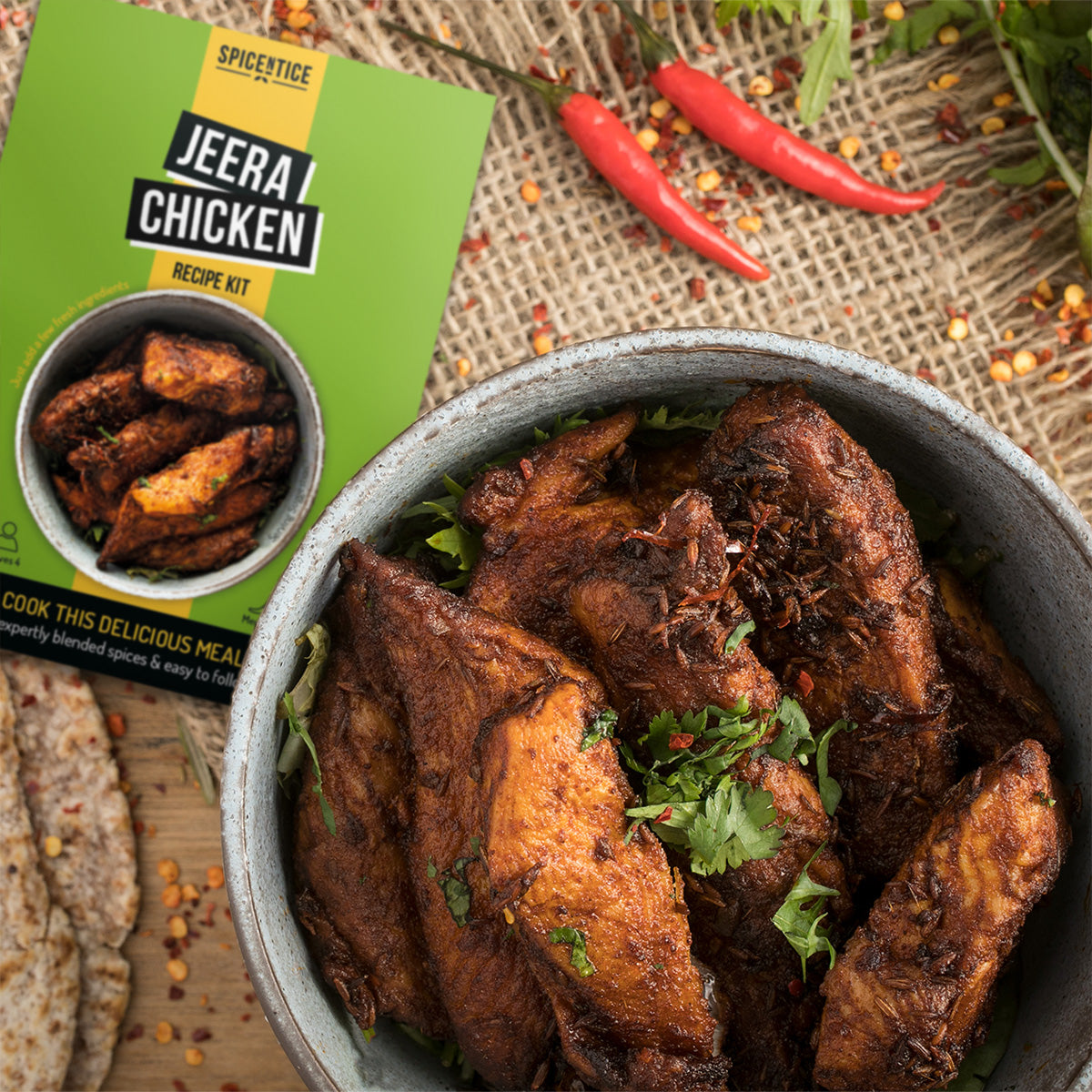 Indian Jeera Chicken Recipe and Spice | SPICENTICE – SPICENTICE LTD