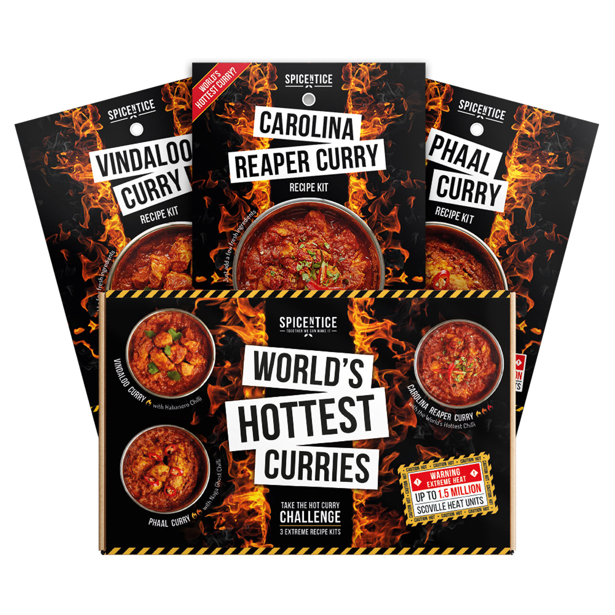 World's Hottest Curry Collection Gift Box – SPICENTICE LTD