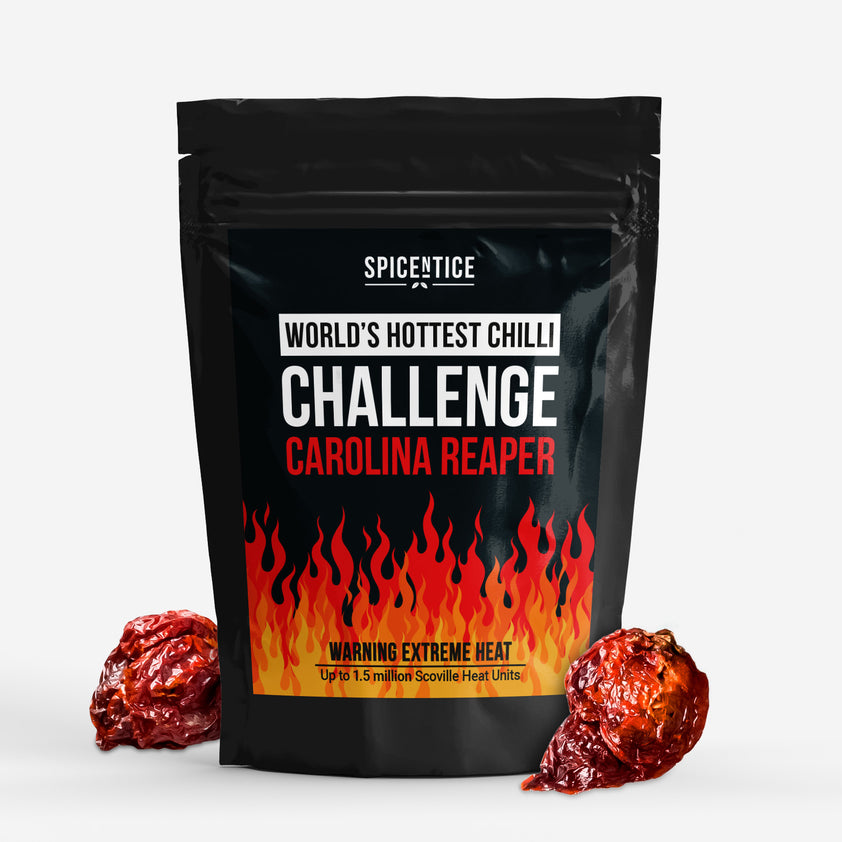 World's Hottest Chilli Challenge | Carolina Reaper Chilli | SPICENTICE ...