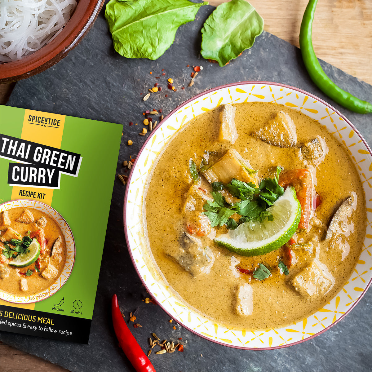 Thai Green Curry Kit and Seasoning | SPICENTICE – SPICENTICE LTD